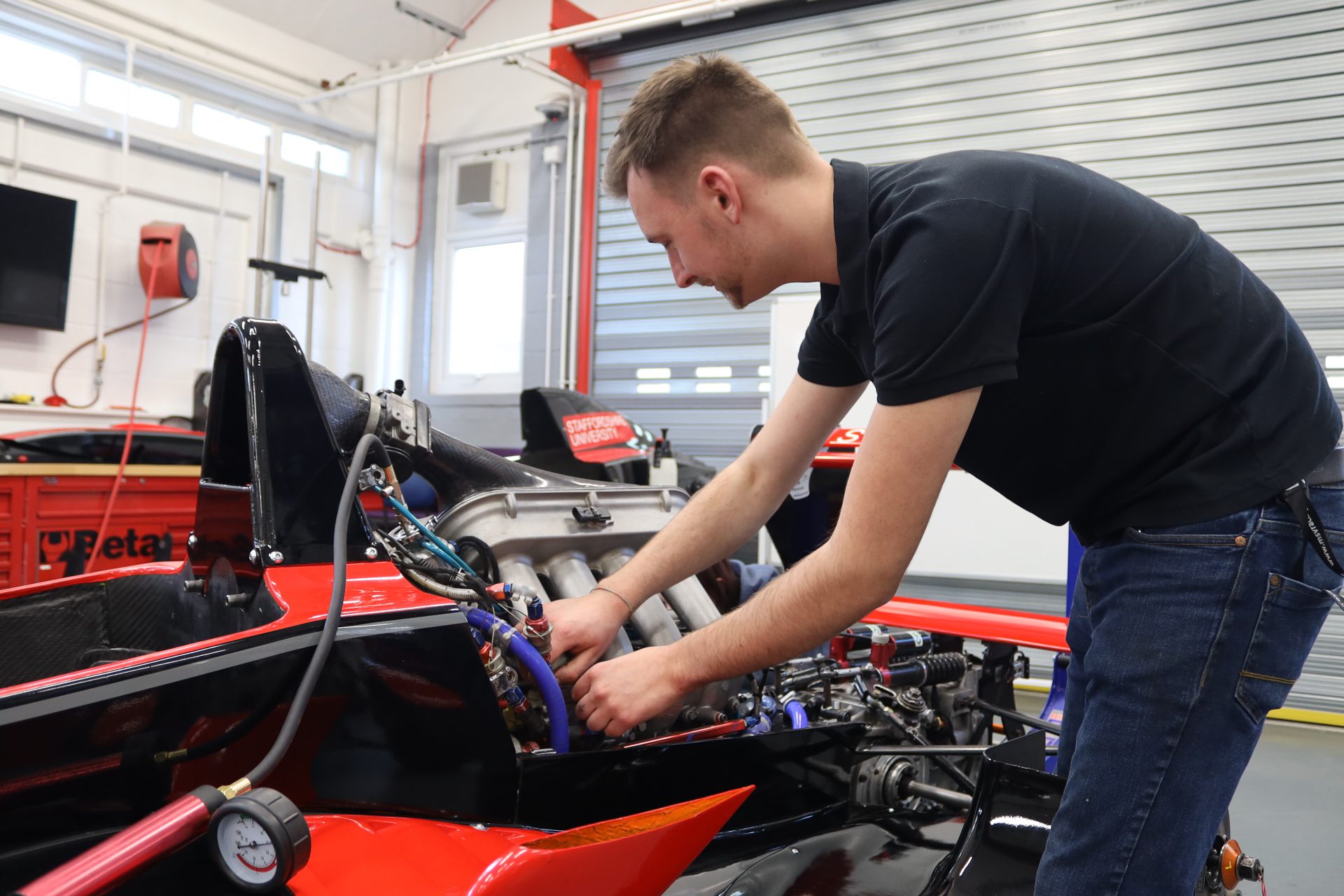 Automotive Workshop | Staffordshire University Virtual Tour