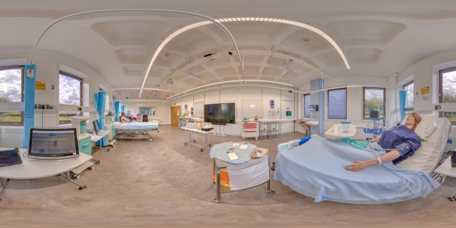 Clinical Simulation Suites | Staffordshire University Virtual Tour