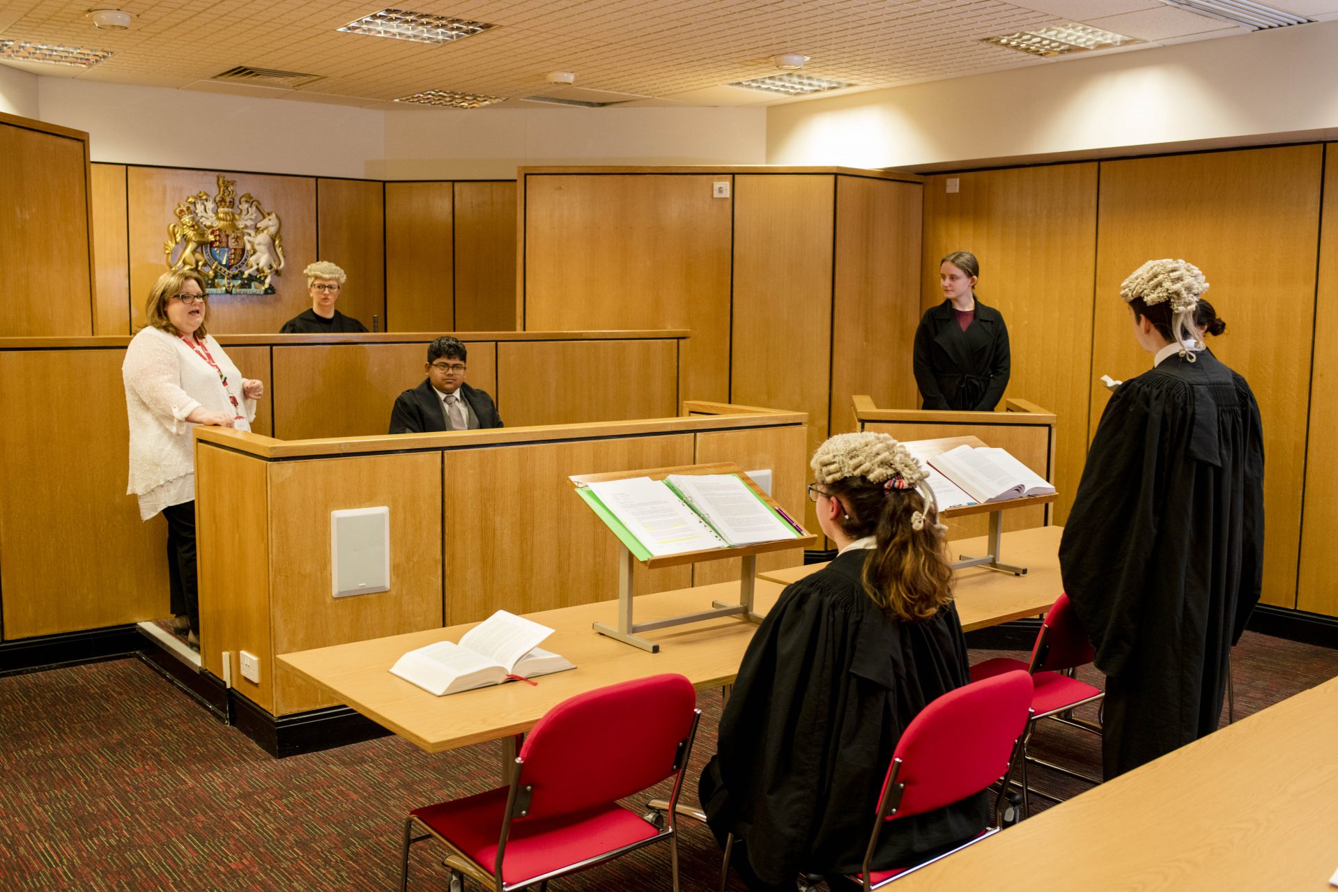 Digital Law Court | Staffordshire University Virtual Tour