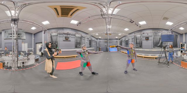 Motion Capture Studio | Staffordshire University Virtual Tour