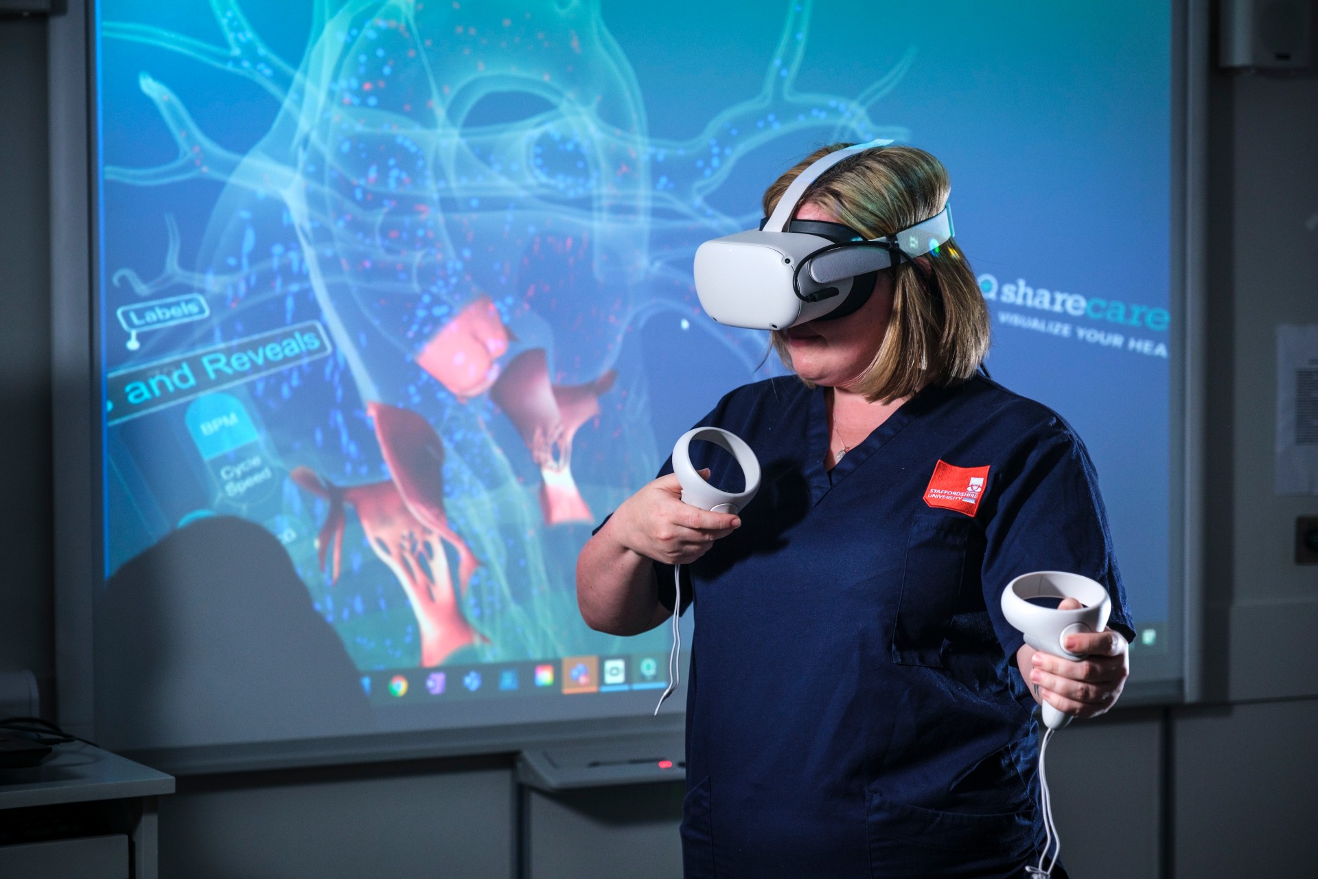 Operating Theatre Simulation | Staffordshire University Virtual Tour
